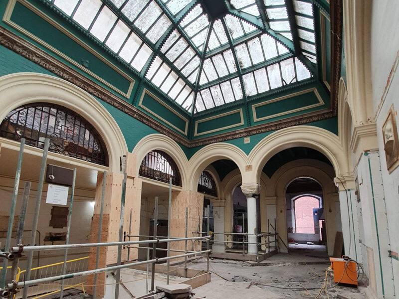 Works Progress at Colston Hall - DSM Demolition