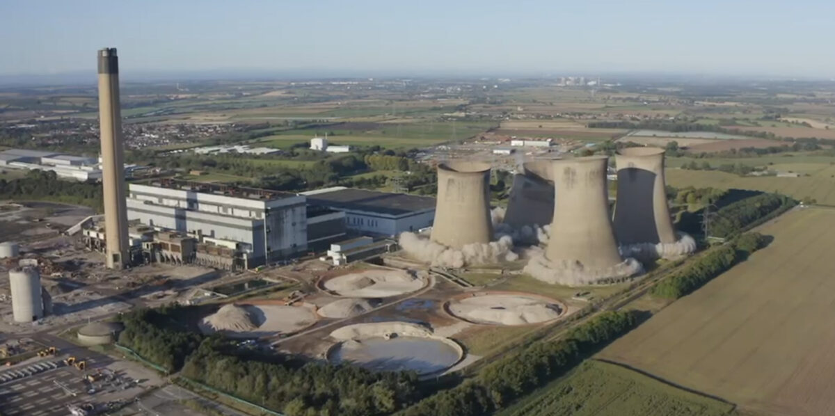 Final set of cooling towers successfully blowndown at Eggborough Power ...